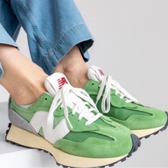 New Balance | Shoes | For Kristashans New Balance 327 Chive Avocado ...